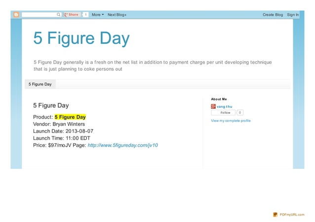 5 figure day clickbank | PDF
