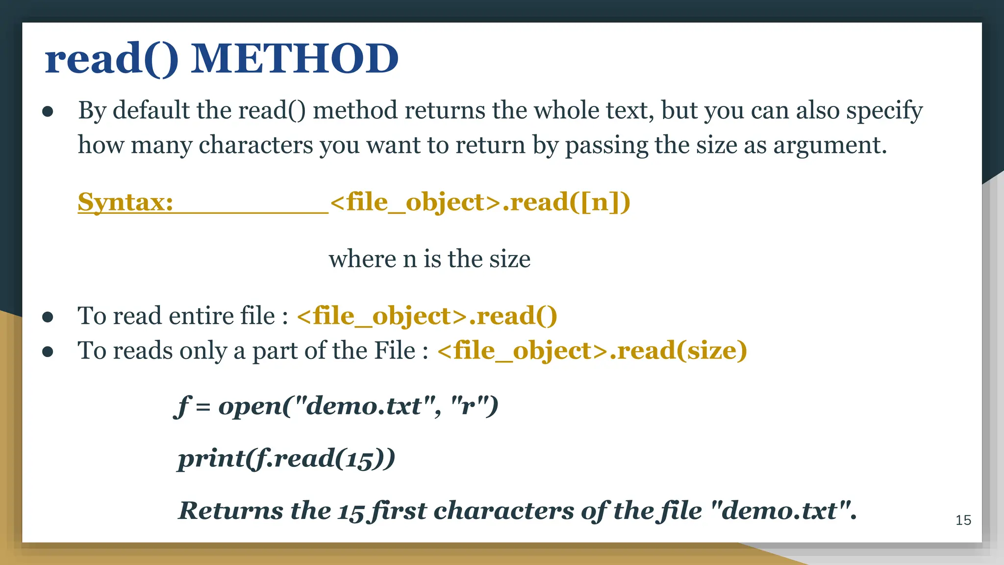 File Handling In Python Binary Files Pptx