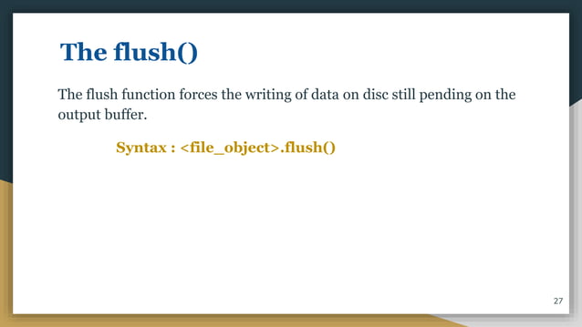 File Handling in Python -binary files.pptx File Handling in Python -binary files.pptx