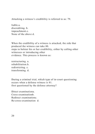 5Final ExaminationBCJ 240 Procedures in the Justice Sy.docx