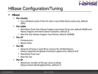 Hadoop World 2011: Practical HBase - Ravi Veeramchaneni, Informatica | PPT