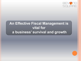 5 Fiscal Management Techniques | PPTX