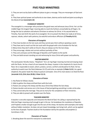5 foldministries simon peter | PDF