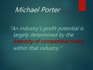 Porter's 5 forces model | PPT