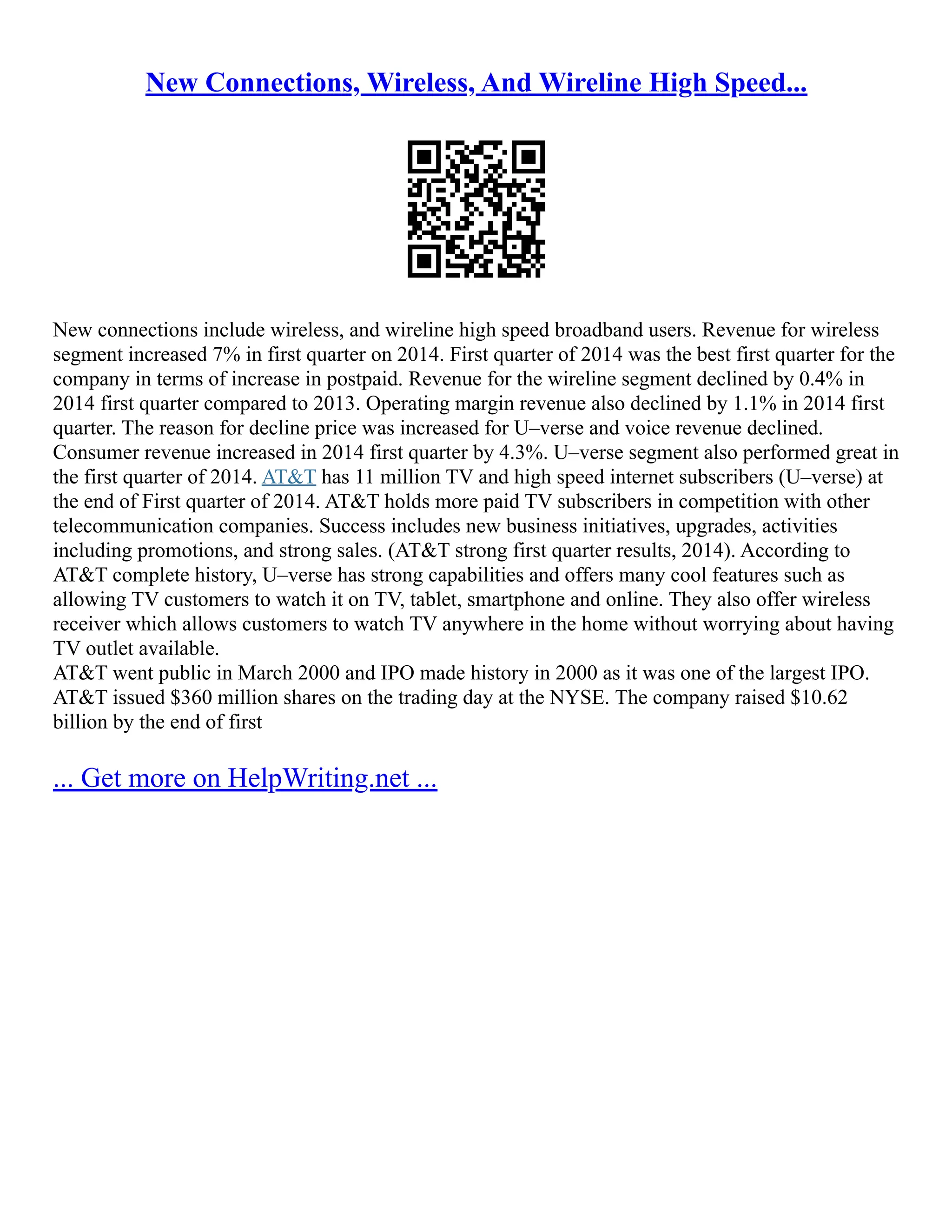 5 Forces Model Of Verizon | PDF