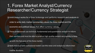 5 Forex Careers | PPT