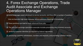 5 Forex Careers | PPT