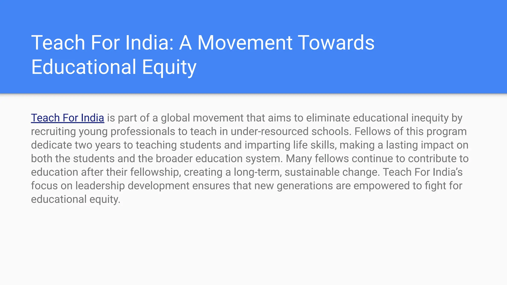 5 Foundations Transforming the Lives of Underprivileged Students in India.pdf | Non-Profit ...