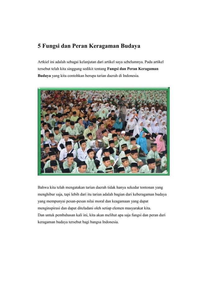 5 Fungsi dan Peran Keragaman Budaya.docx