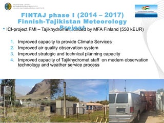Case Finnish Meteorological Institute: Russia and Central Asia | PPT