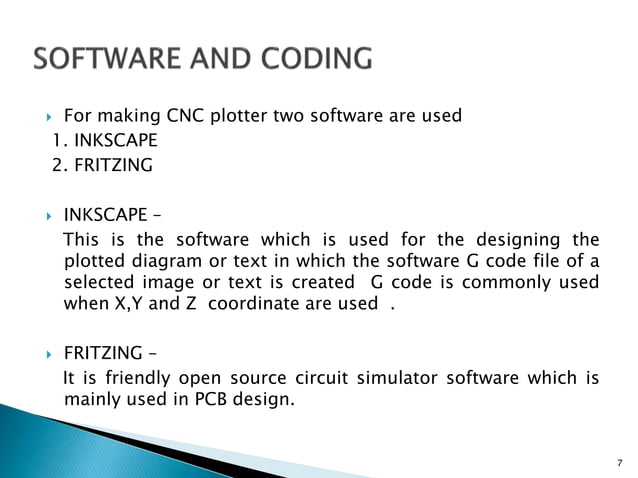 CNC Plotter Using Spare Parts | PPTX