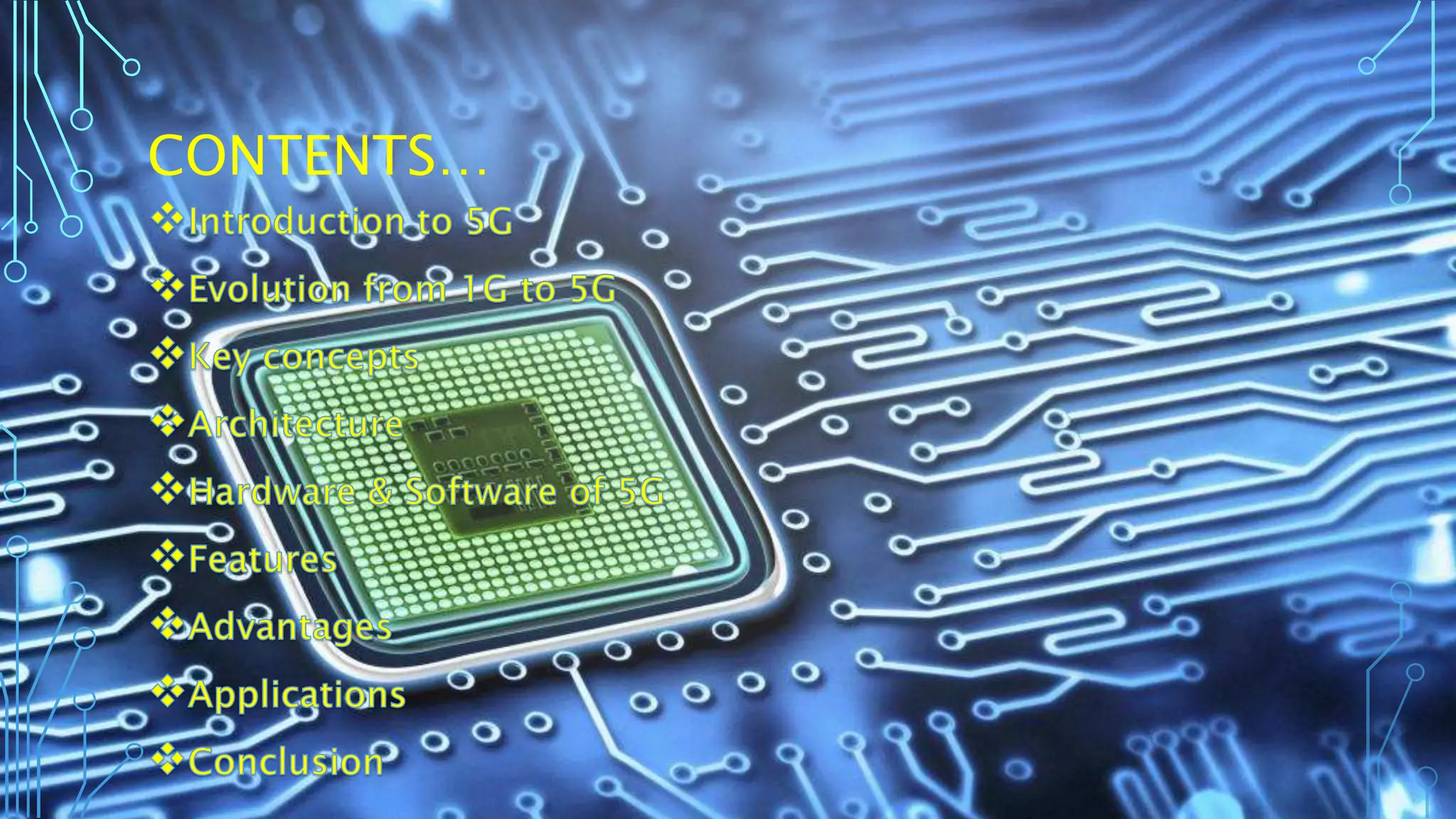 5 g Technology | PPTX | Computer Networking | Computing