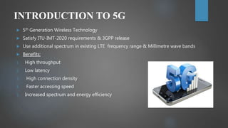 5G | PPTX | Computer Networking | Computing