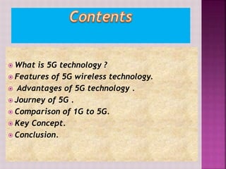 5g networking technology | PPTX
