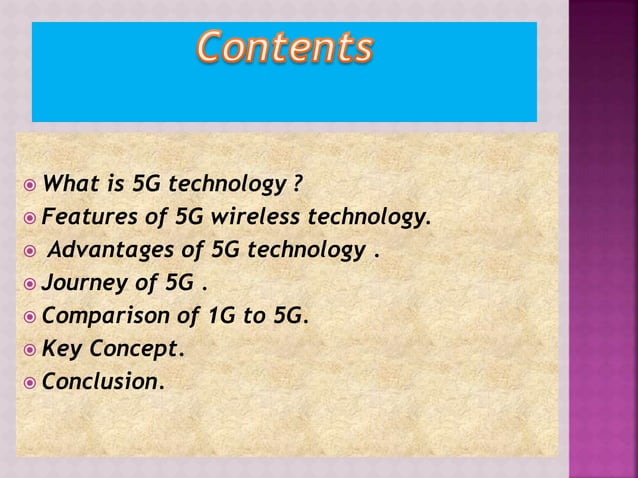 5g networking technology | PPT