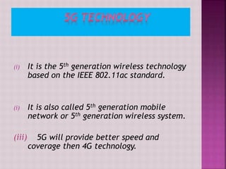 5g networking technology | PPTX