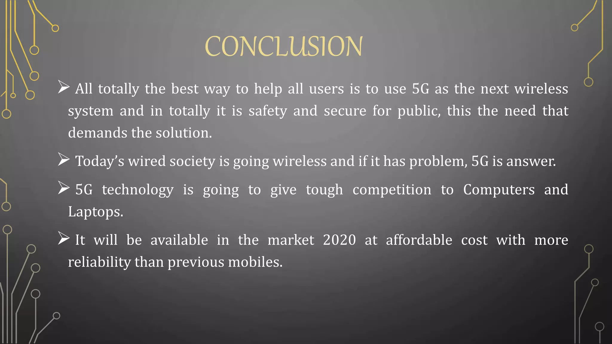 5g wireless technology | PPTX