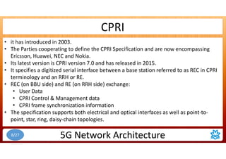 A 5g-arch-ran-info-2019 architecture book | PPT