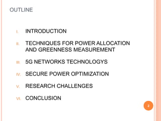 5G green communication | PPTX | Internet of Things | Internet
