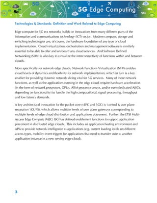 5G Edge Computing Whitepaper, FCC Advisory Council | PDF | Cloud Computing | Internet