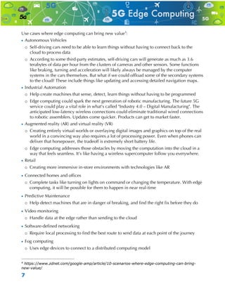 5G Edge Computing Whitepaper, FCC Advisory Council | PDF | Cloud Computing | Internet