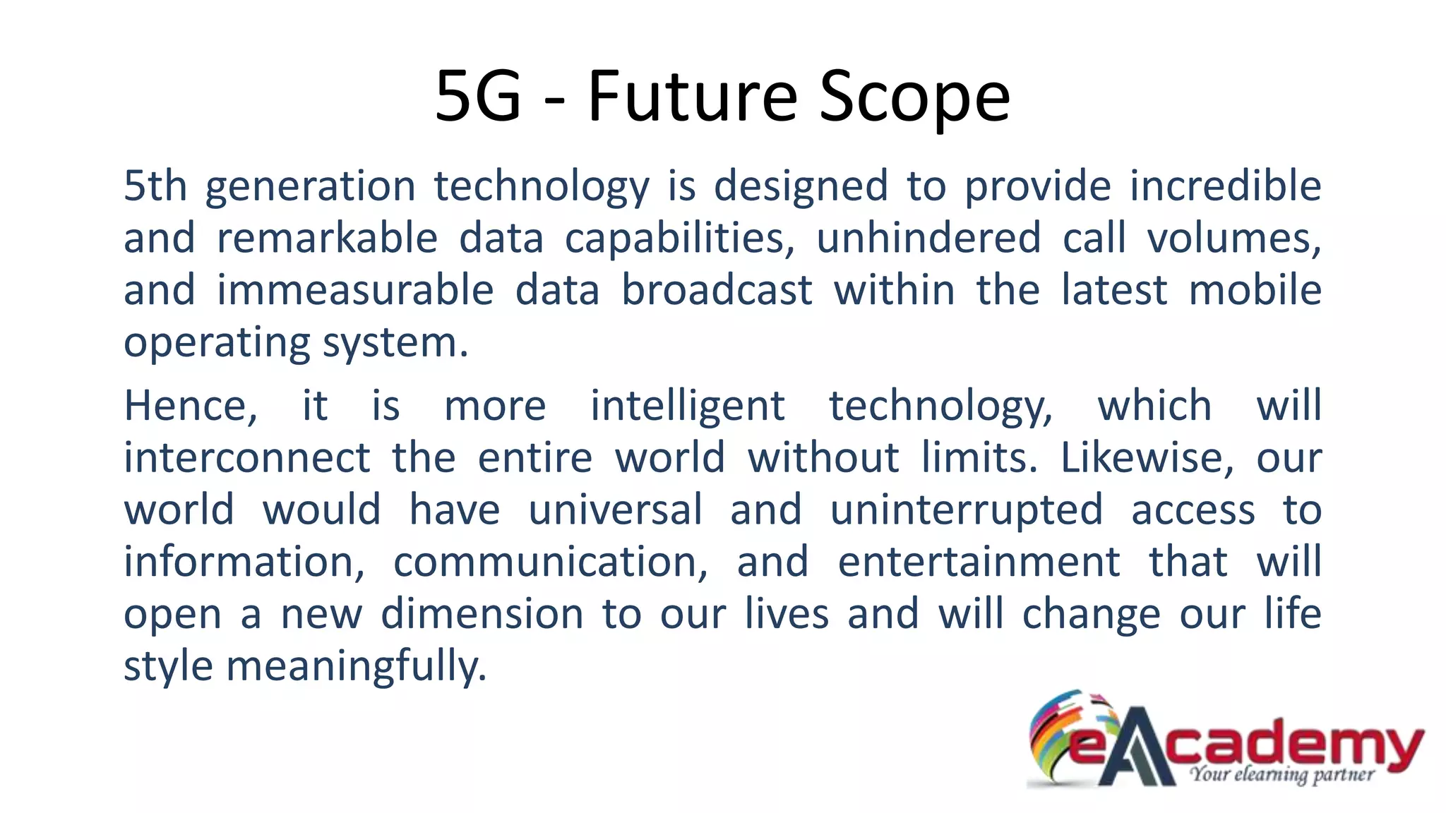5G future scope | PPTX