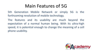 Introduction of 5G Technology | PPT