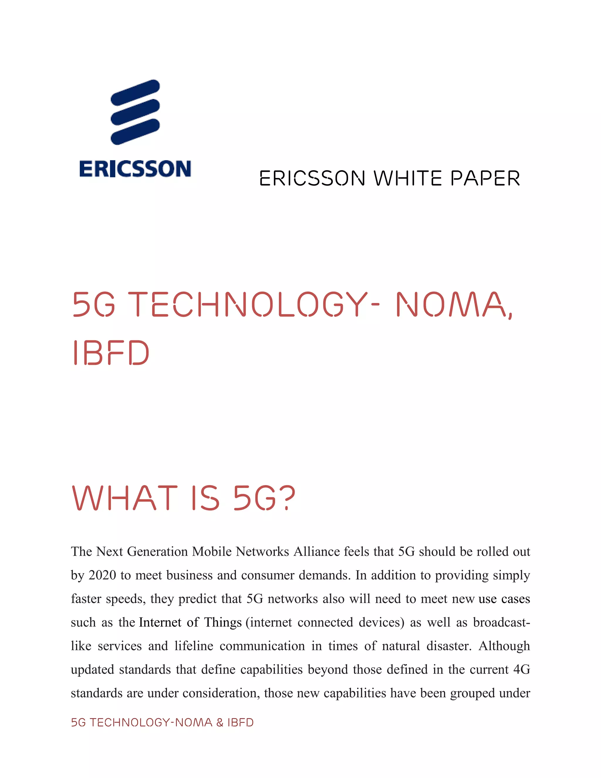 5G -NOMA & IBFD | PDF