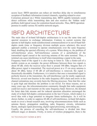 5G -NOMA & IBFD | PDF