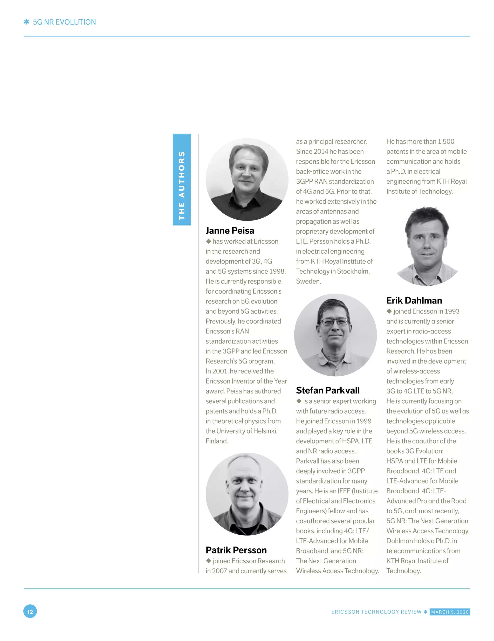 Ericsson Technology Review: 5G evolution: 3GPP releases 16 & 17 ...