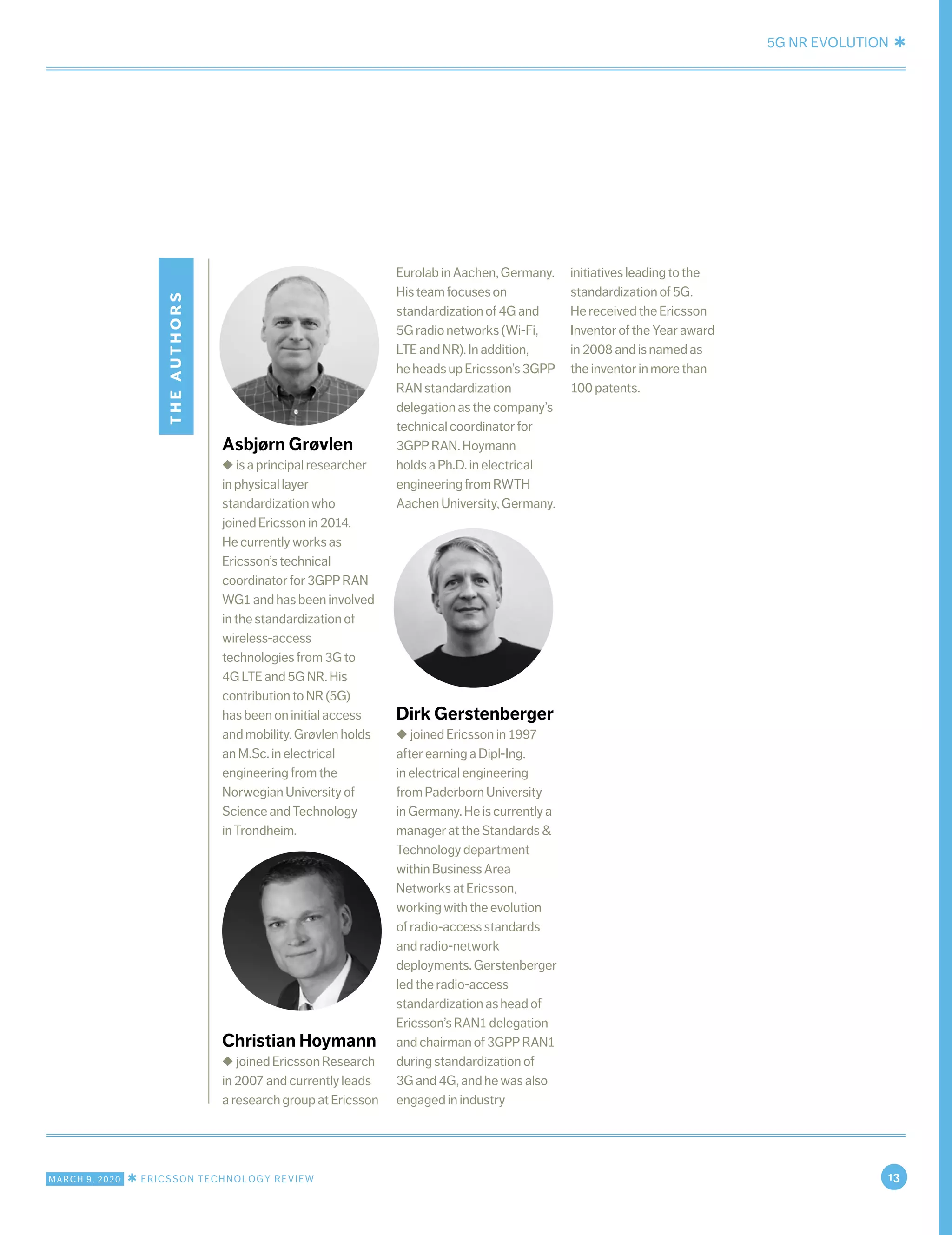 Ericsson Technology Review: 5G evolution: 3GPP releases 16 & 17 ...