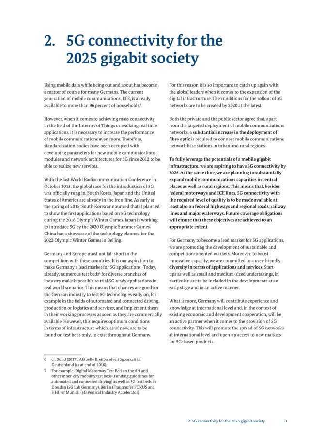 5G Strategy for Germany | PDF