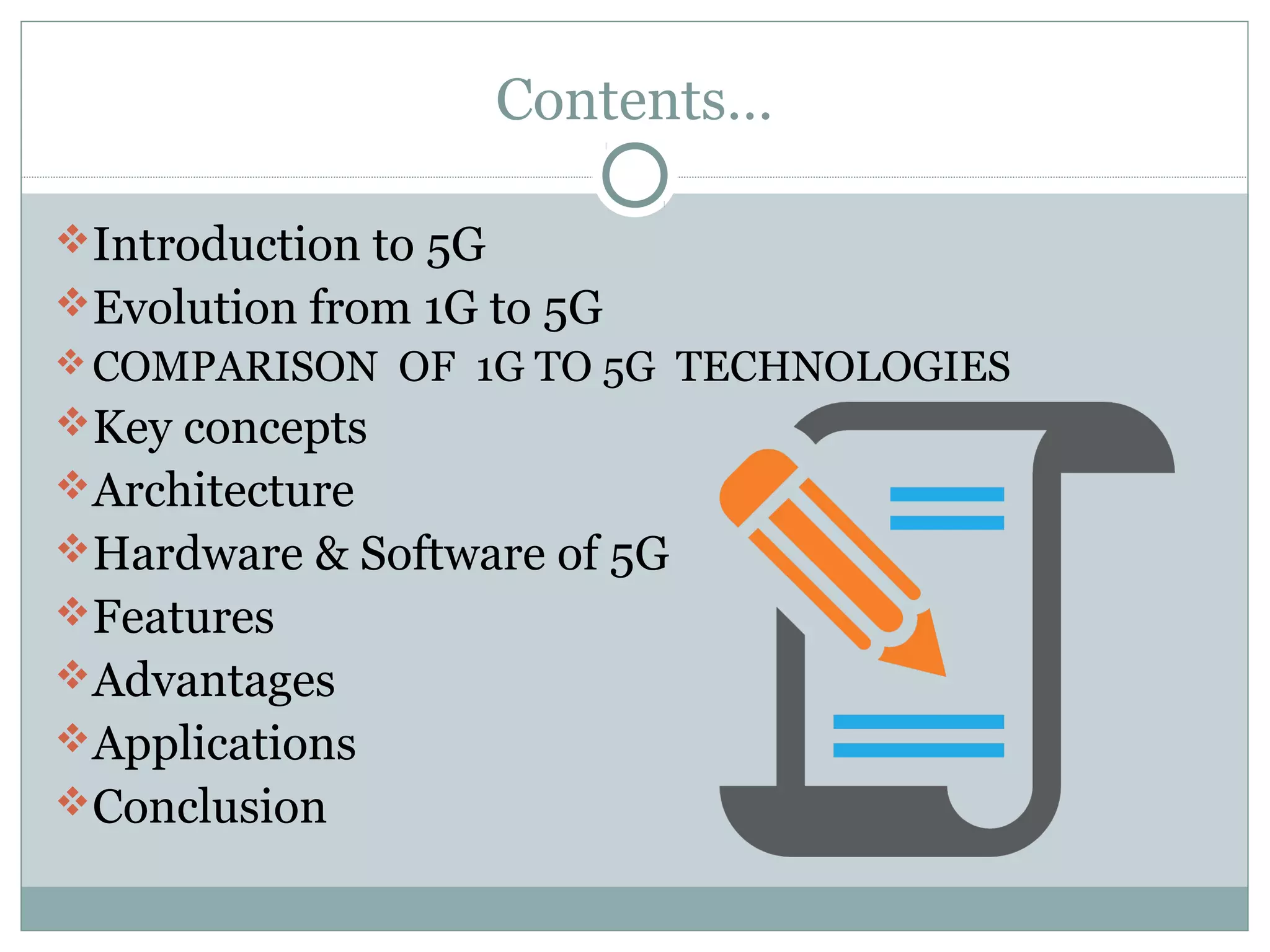 5G technology-ppt | PPT