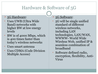 5G technology-ppt | PPT