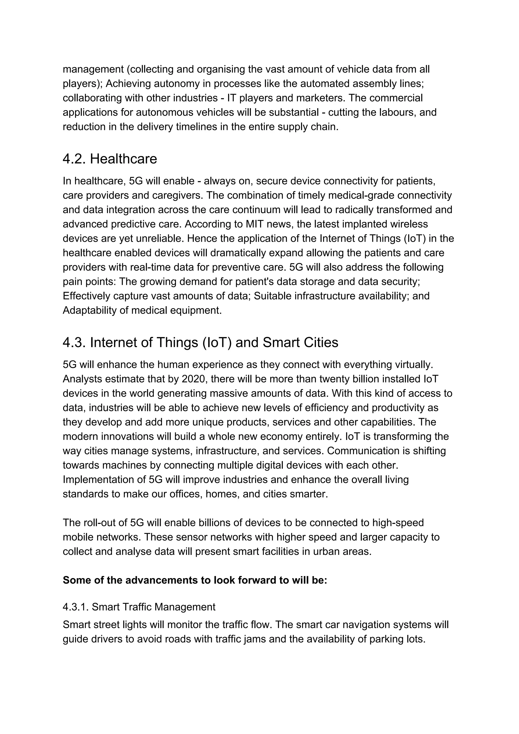 5G - The Fifth Generation Technology | PDF