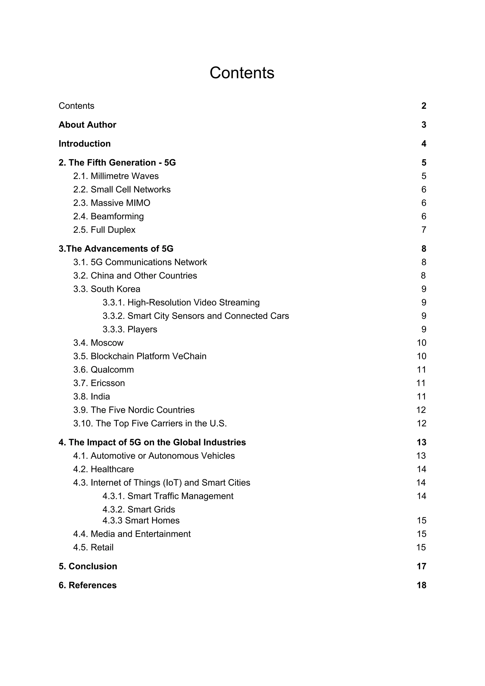 5G - The Fifth Generation Technology | PDF