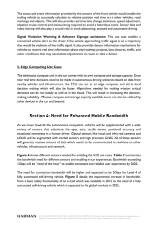 5g Technology: A key Enabler to next generation in car experiences | PDF