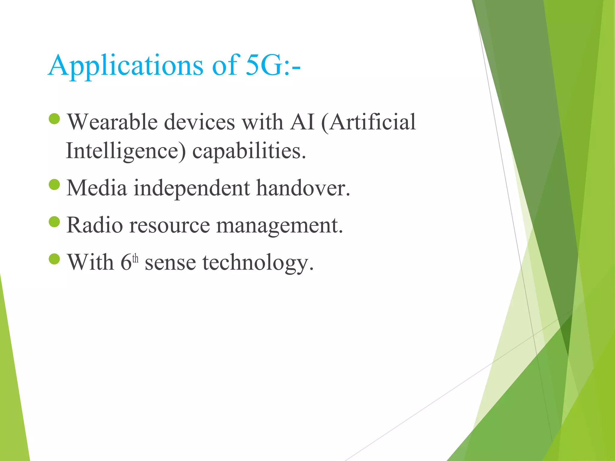 Powerpoint presentation on 5G wireless technology | PPT