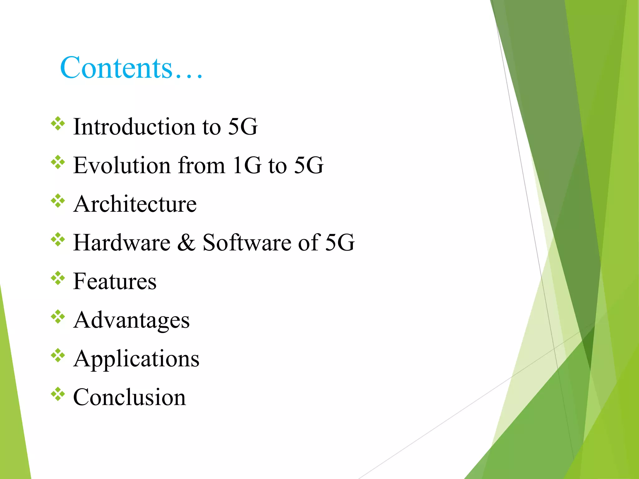 Powerpoint presentation on 5G wireless technology | PPT