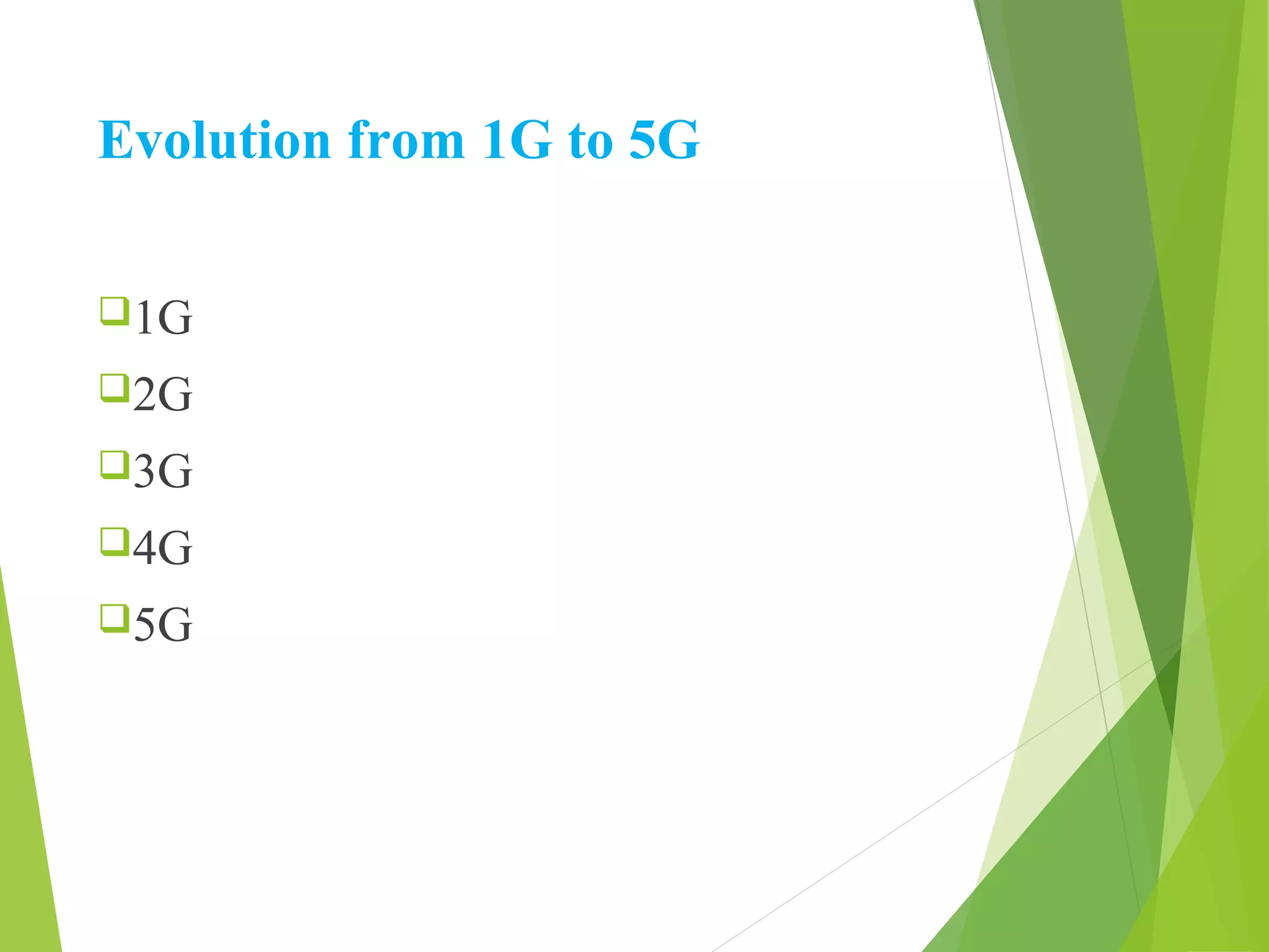 Powerpoint presentation on 5G wireless technology | PPT