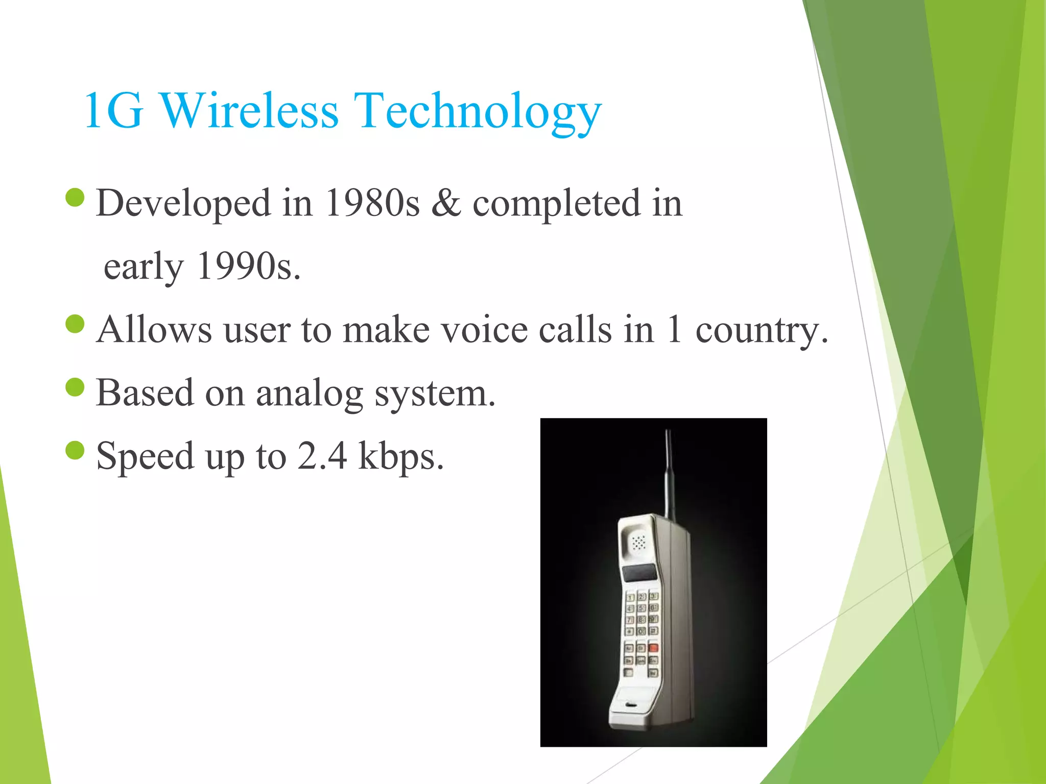 Powerpoint presentation on 5G wireless technology | PPT
