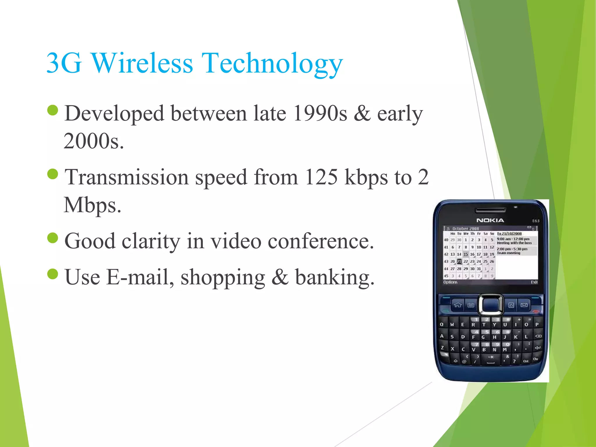 Powerpoint presentation on 5G wireless technology | PPT