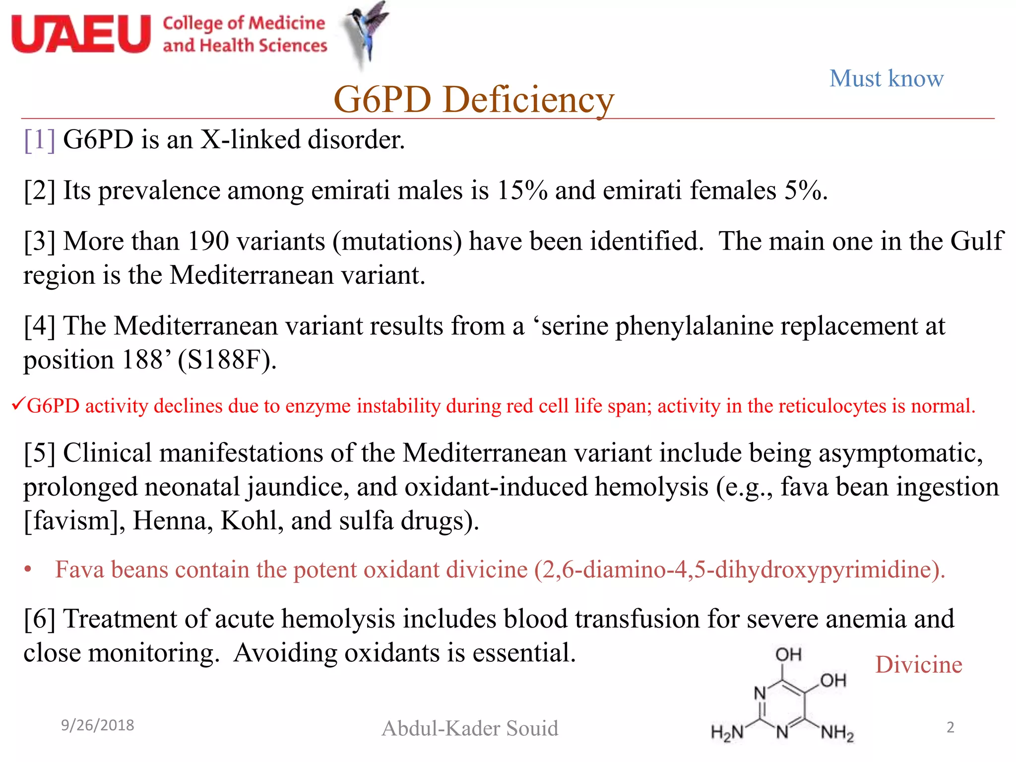 G6PD deficiency.ppt