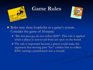 Game Rules | PPT