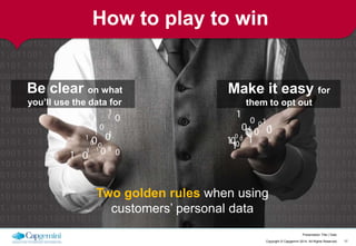 5 Game Rules to Win in the Customer Experience Arena | PDF