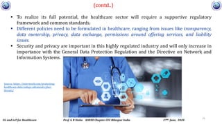 5 g and IoT for healthcare | PDF