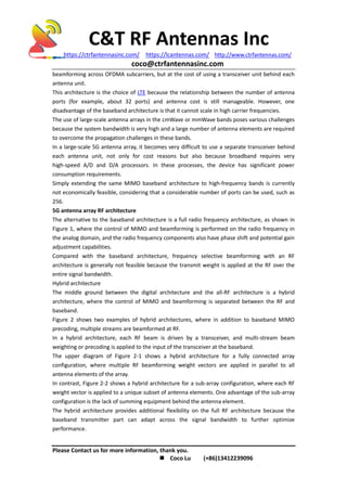 5G antenna array architecture | PDF | Digital Audio | Computer Software ...