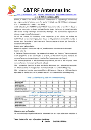 5G antenna array architecture | PDF | Digital Audio | Computer Software ...