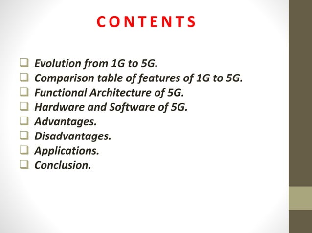 5g presentation | PPTX | Computer Networking | Computing