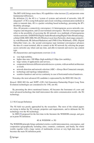 5G Based On Cognitive Radio | PDF